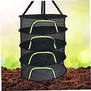Zerodeko 2pcs Folding Drying net Vegetable Plants Plants Outdoor Plants Laundry Drying Rack Collapsible Wet mesh Drying net Drying Net Accessory Drying Net Device Drying Net Parts Tool