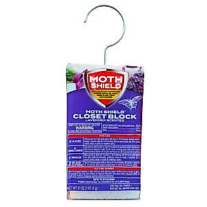 Moth Shield 4 Pk Closet Block Lavender Scented