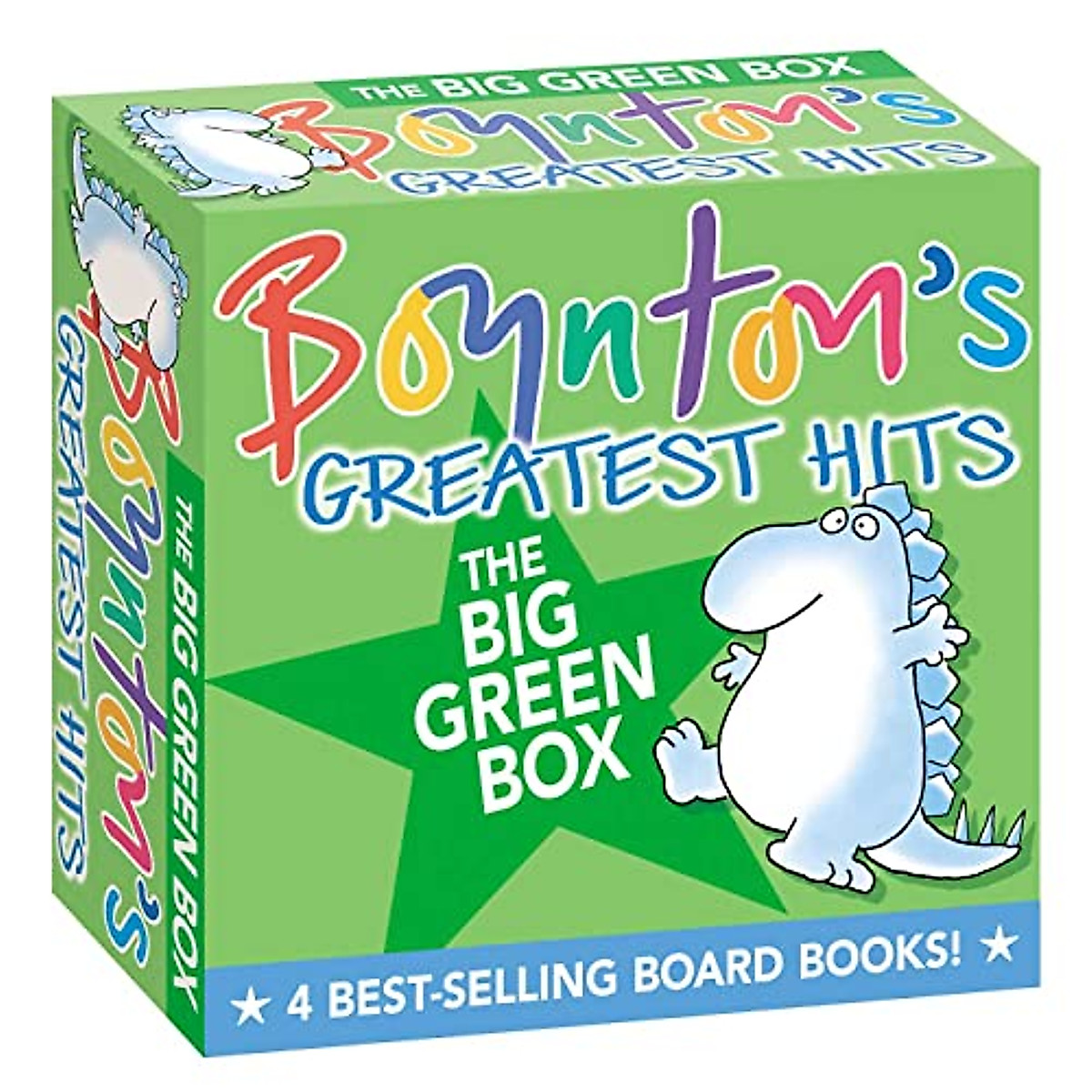 Boynton's Greatest Hits The Big Green Box (Boxed Set): Happy Hippo, Angry Duck; But Not the Armadillo; Dinosaur Dance!; Are You A Cow?