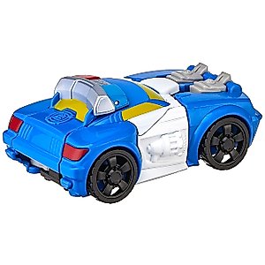 Transformers Playskool Heroes Rescue Bots Academy Classic Heroes Team Chase The Police-Bot Converting Toy, 4.5-Inch Action Figure, Kids Ages 3 and Up