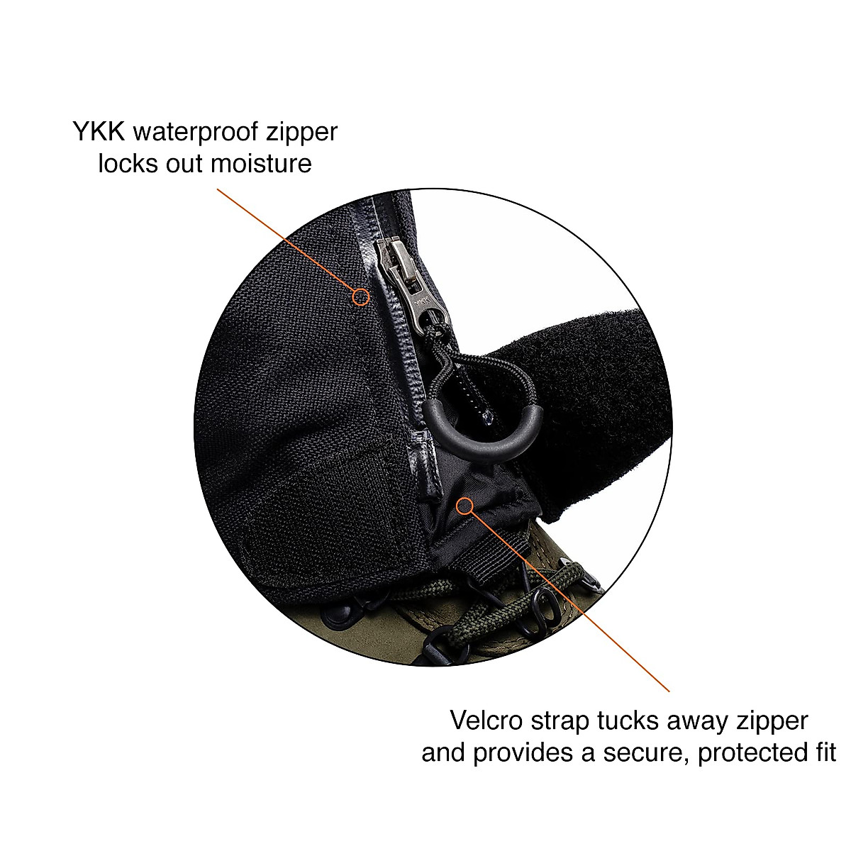 Hillsound Armadillo LT I Waterproof, Unisex, Breathable Gaiters for Year-Round Hiking, X-Large