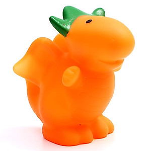 Bathtub Toys Dinosaur Baby Bath Toys Christmas Kids Fun Squirt Toys Floating Bathroom Toys Assorted Colors (6)