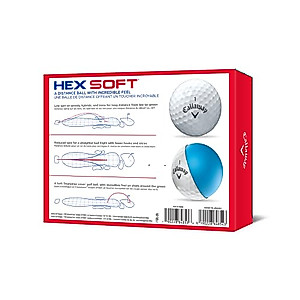 Callaway Hex Soft Golf Balls (Two Dozen) White