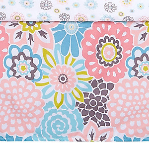 Waverly Blooms by Trend Lab 5 Piece Crib Bedding Set, Nursery, Pink