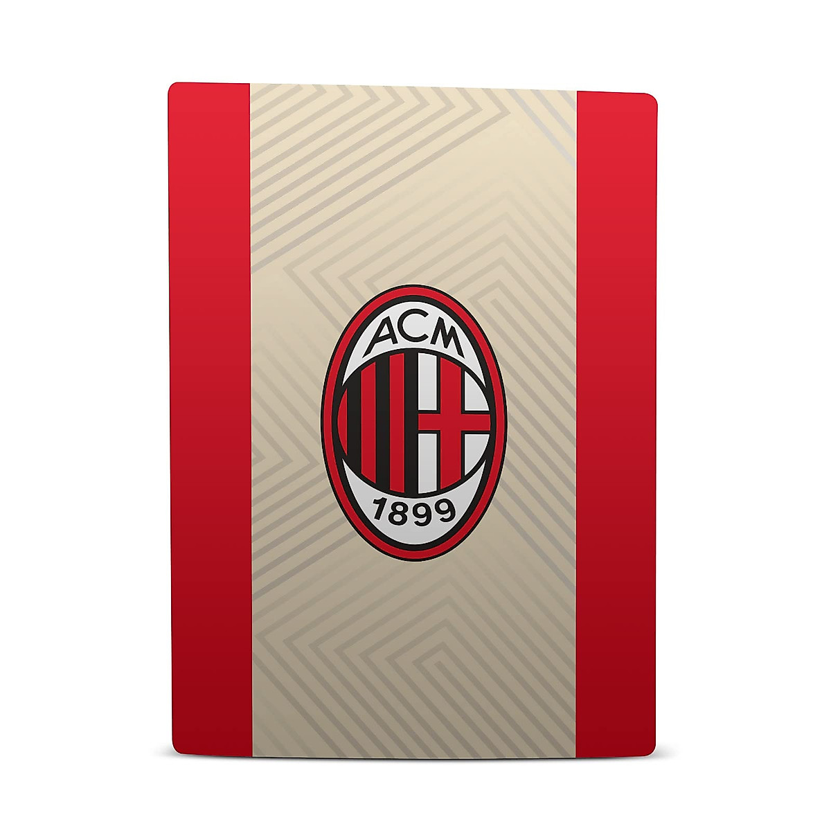 Head Case Designs Officially Licensed AC Milan Away 2021/22 Crest Kit Vinyl Faceplate Sticker Gaming Skin Decal Cover Compatible with Sony Playstation 5 PS5 Digital Edition Console