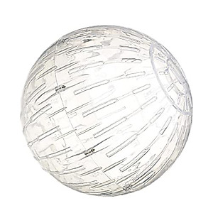 Ruluti Large Running Ball for Hamster 1pc 19cm Plastic Running Play Toy for Guinea Pig Small Pet Exercise Ball