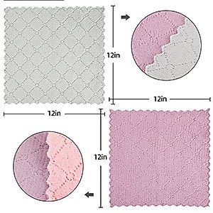 14-Piece Kitchen Dish Cloths Set, Dish Towels for Kitchen Bathroom and Cleaning Counters