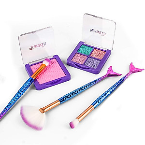 Easter Basket Stuffers for Kids ,Pretend Kids Makeup Kits for Girls Mermaid Princess Play Toy Makeup Set for Toddler Girls , Gifts Toys for Kids Toddler