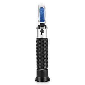 soobu Alcohol 0-80% Handheld Alcohol Refractometer, Alcohol Tester, Wine Tester, Wine Rice Wine for Testing Distilled Beverages