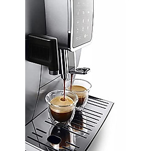 De'Longhi ECAM35075SI Dinamica with LatteCrema System and LCD Display, Silver