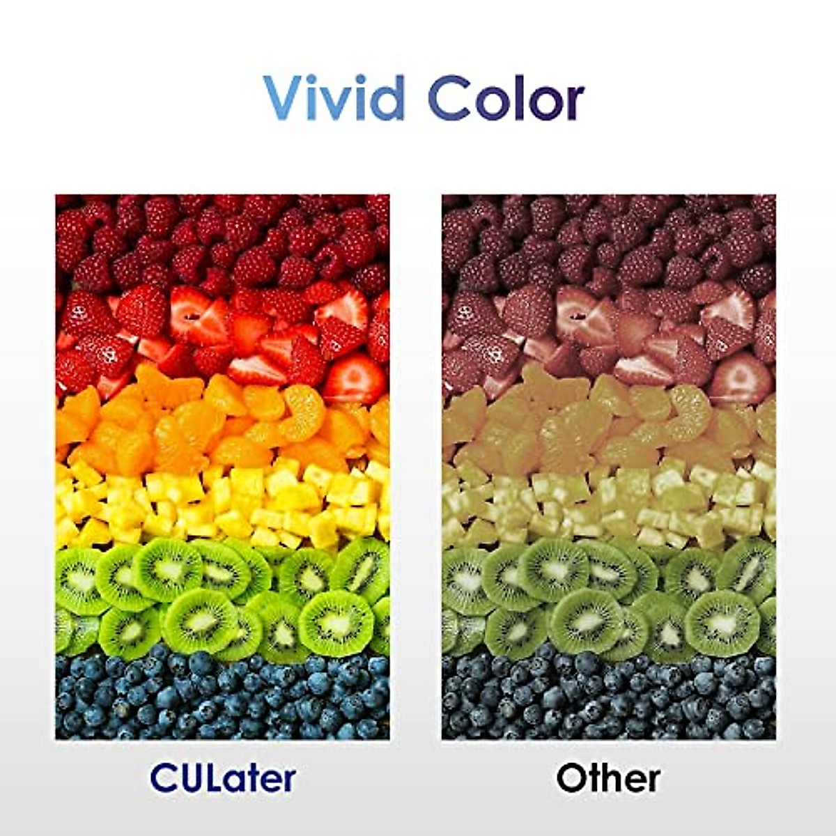 CULater Remanufactured Toner Cartridge Replacement for 307A CE740A CE741A CE742A CE743A Toner Cartridges for HP Color CP5220 CP5225 CP5225n CP5225dn Printers (4 Pack)