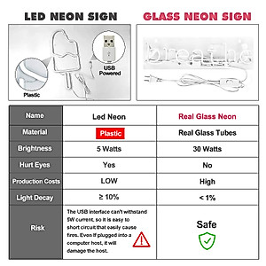 Neon Signs Breathe Neon Light Sign Hanging Neon Sign Words Neon Lights Neon Wall Sign White Neon Light for Wall Bedroom Room Party Decor