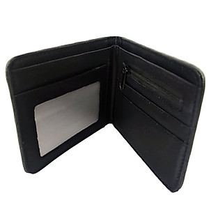 JCvCX Green Pattern PU Leather Short Wallet Bifold Cash Purse Card Hold