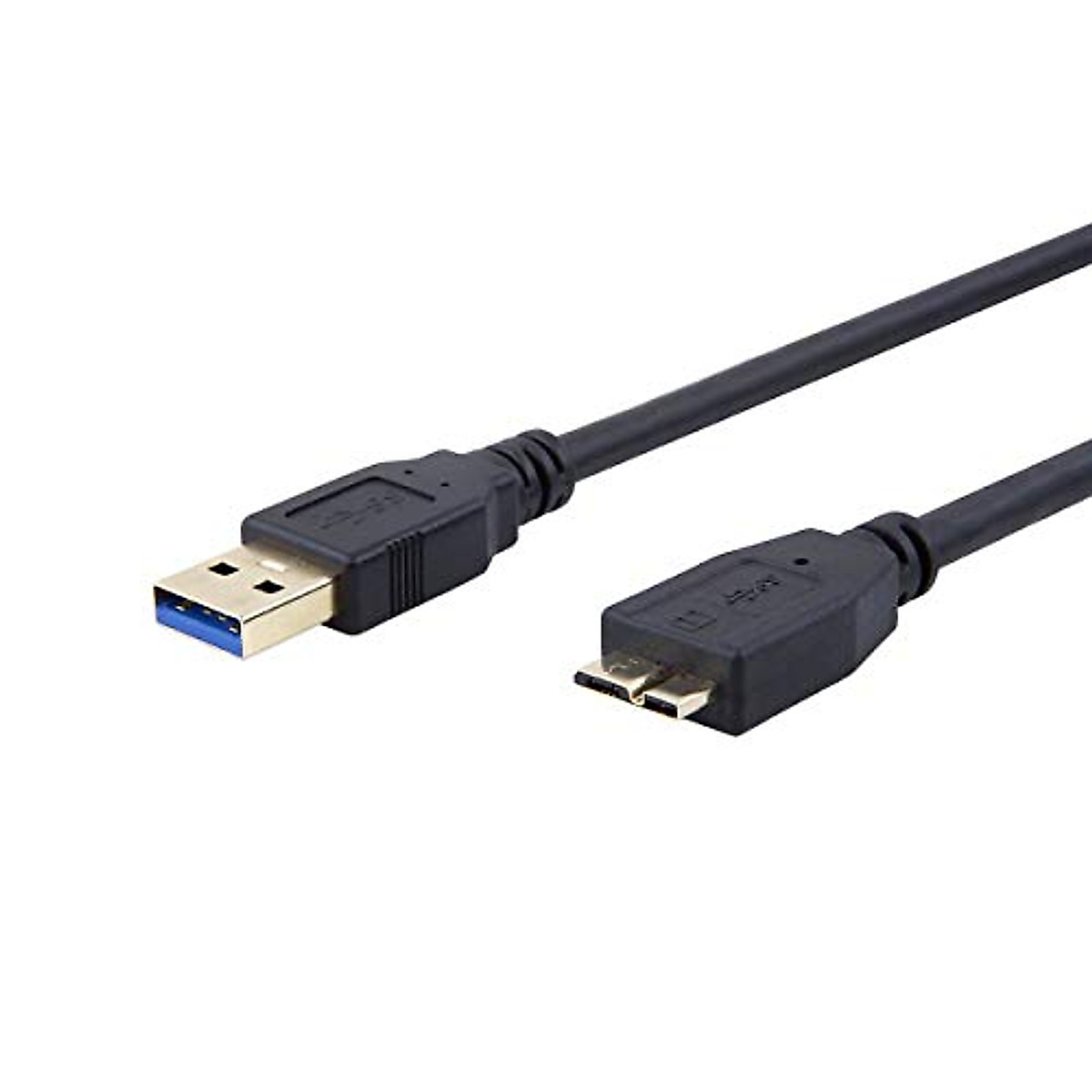 Monoprice Select Series USB 3.0 A to Micro B Cable, 1.5' (113752) Black