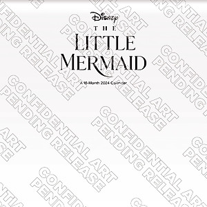 2024 Disney The Little Mermaid (Live Action) Wall Calendar