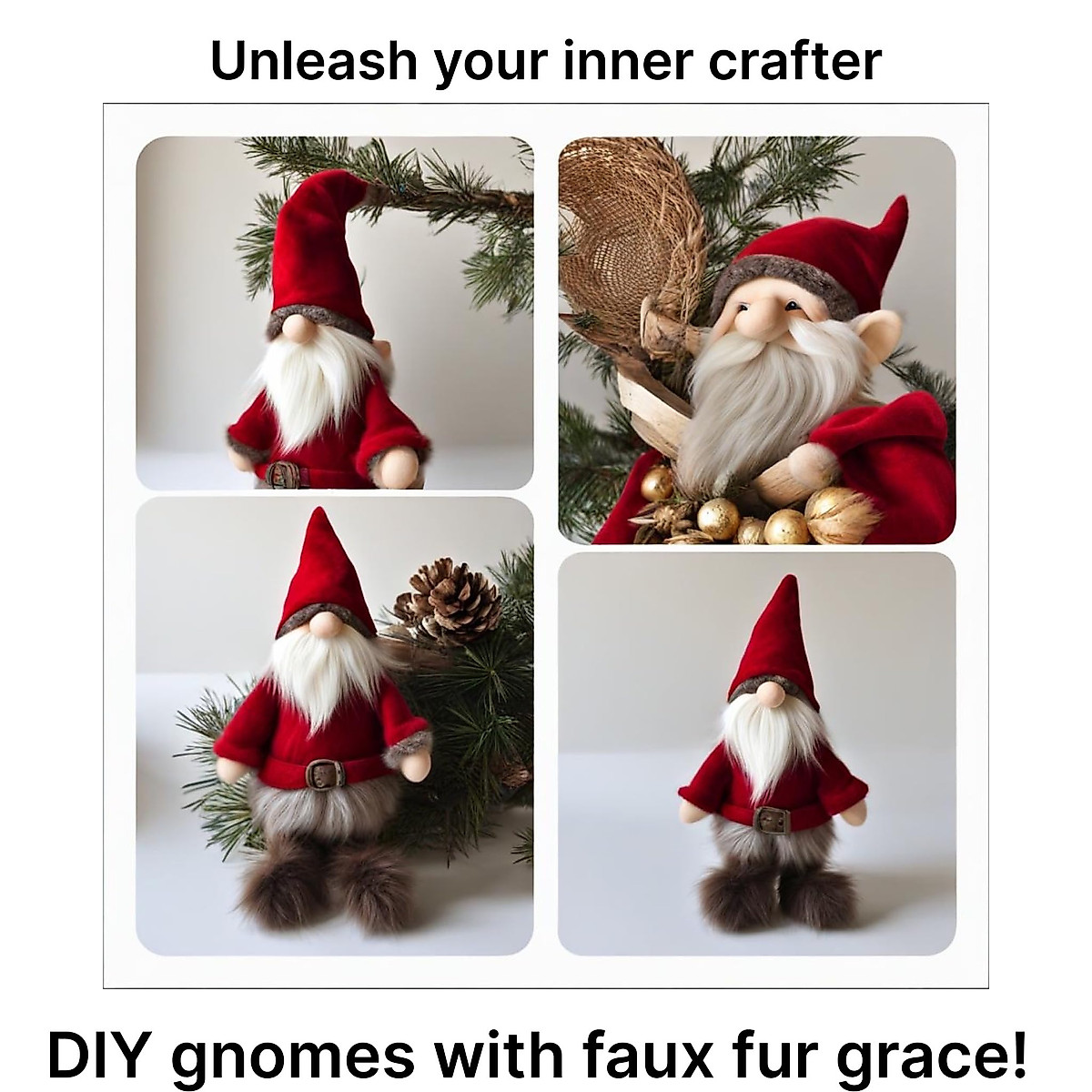 Black Fur Fabric by The Yard - Craft Fur Fuzzy Fabric - 60" inch Wide Black Faux Fur - Faux Fur by The Yard for Craft, DIY, Furry Plush, Sewing, Decoration, Upholstery, 1 Yard