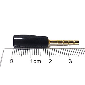 CESS Banana Pin Plug Open Screw Type Cable Connector - Tip Banana Plugs (20 Pack)