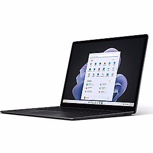 Microsoft Surface Laptop 5 (2022), 13.5" Touch Screen, Thin & Lightweight, Long Battery Life, Fast Intel i7 Processor for Multi-Tasking, 512GB Storage with Windows 11, Black