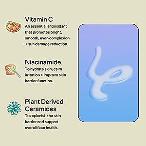 Bubble Skincare Day Dream Tone and Texture Face Serum - Hydrating Vitamin C + Niacinamide Serum that Helps Improve Skin Barrier Repair - Vitamin C Skin Care Suitable For All Skin Types (30ml)