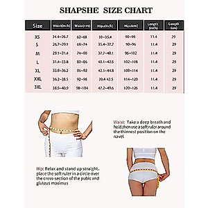 SHAPSHE Waist Trainer for Women, Tummy Control Sports Girdle, Workout Body Shaper with Adjustable Shoulder Strap Black