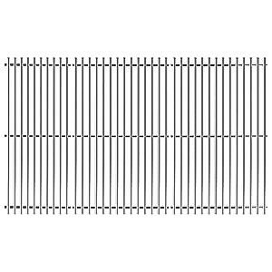 QuliMetal 304 9MM Stainless Steel Cooking Grates Replacement Parts for Weber Summit 600 Series Summit E/S 640 650 660 670 Gas Grills with a Smoker Box - Set of 3