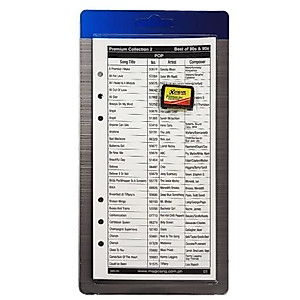 Magic Sing Songchip P-COLLECTION VOL2 Karaoke Videoke Microphone for ET-23PRO, ET23KH, ET31KH, ET25K, ET21K, ET19KV, ET18K, ET15K, ET14K, ET13K, ET12K