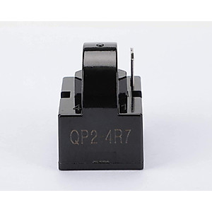 QP2-4R7 1Pin Refrigerator PTC Starter Relay and 6750C-0005P Refrigerator Overload Protector For LG Refrigerator Compressor,2 Pieces in Total
