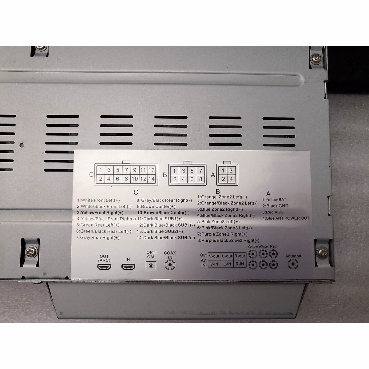 Car Stereo,iRV Technology iRV70 Blu-ray Disc Player,Bluetooth RV Stereo,Supports APP,HDMI,ARC,Digital 5.1 Surround Sound,USB,A&FM,DVD,MP4,NFC,CEC,Clock,3 Zones Wall Mount RV Radio