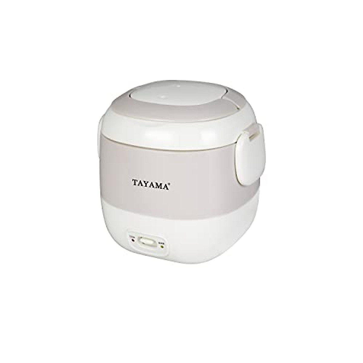 Tayama 1.5 Cup Portable Mini Rice Cooker, White (TMRC-03R)