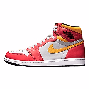 Nike Women's WMNS Air Jordan 1 Mid Trainers, White Blue, 10 Men