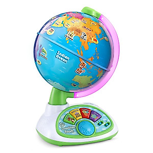 LeapFrog LeapGlobe Touch Interactive Globe for Kids Ages 3 and up