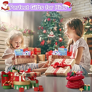 Anesky Kids Camera, Toy Camera for Kids Aged 3 4 5 6 7 8 9 10 11 12, 1080P HD Toddler Digital Video Camera, Children's Camera for Boys and Girls, Perfect Christmas & Birthday Gifts, 32GB Card - Purple