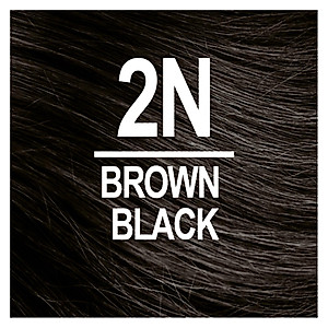 Naturtint 2N Brown Black Permanent Hair Color (Pack of 1), Ammonia Free, Vegan, Cruelty Free, up to 100% Gray Coverage, Long Lasting Results (Packaging may vary)