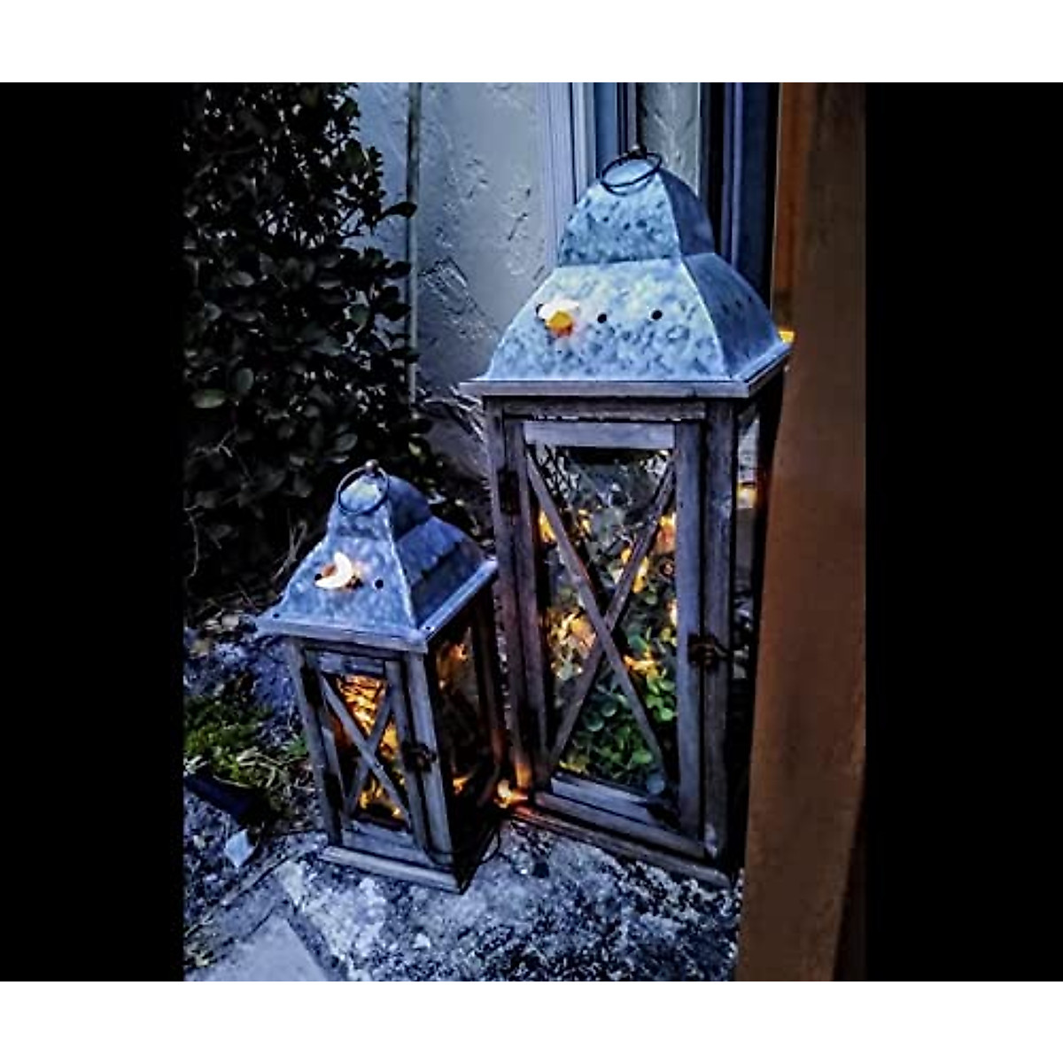 AIDDOMM 2 Pack Solar Bee String Lights - Each 27.5 ft of 30 LED Solar Fairy Lights, Cute Bee String Lights Outdoor Waterproof, for Outside Garden Bee Decoration, Patio, Party, 2 Modes