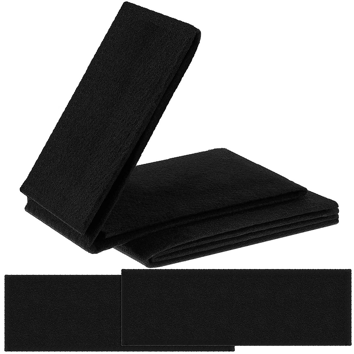 2 Pieces Carbon Filter Sheet Charcoal Filter Pad 16 x 48 Cut to Fit Air Roll Vent for Air Trash Cans Furnace Air Humidifier