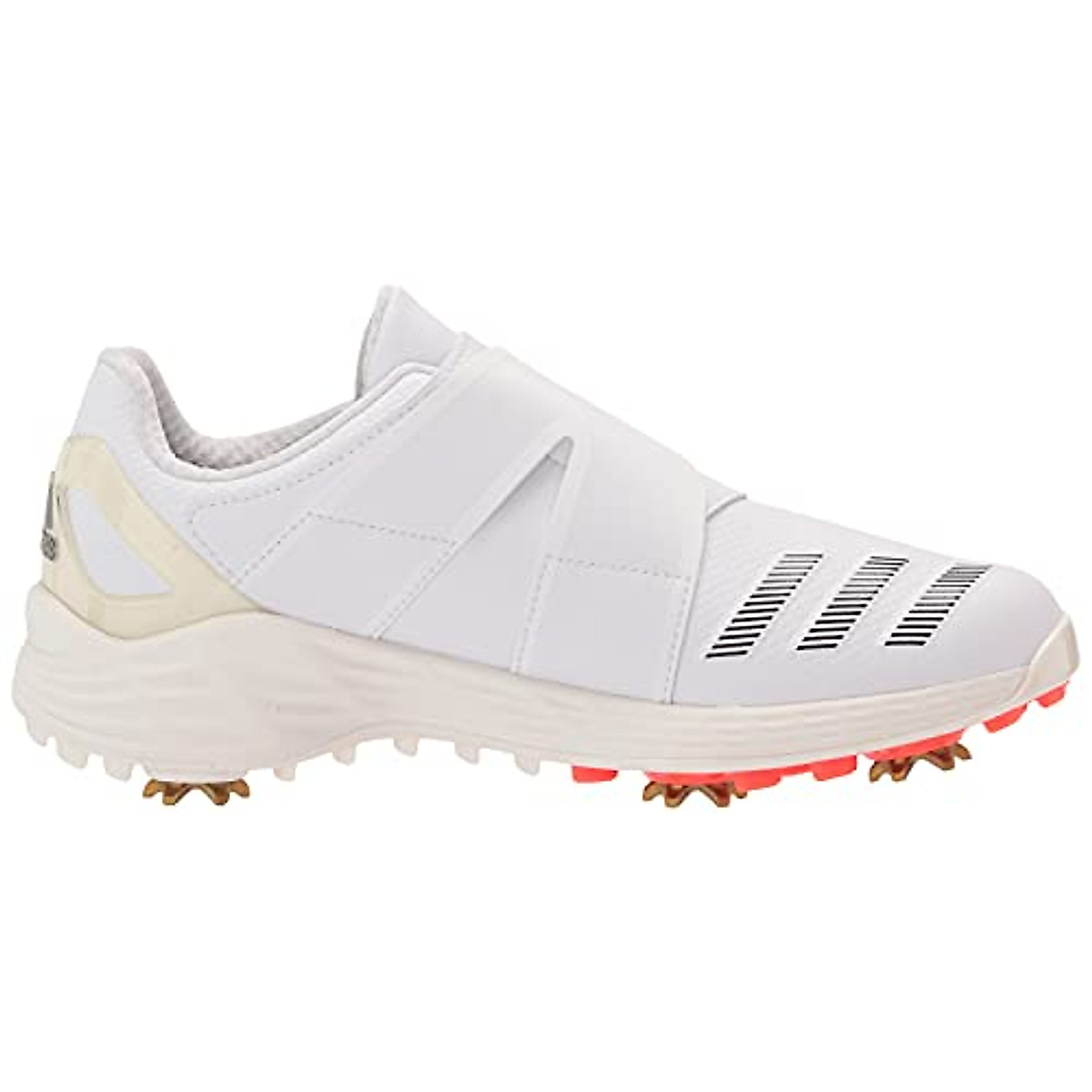 adidas Women's ZG21 BOA Golf Shoes, Footwear White/Core Black/Solar Red, 11