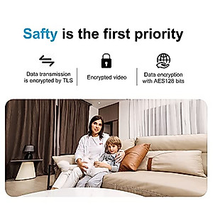 owltron Indoor Security Camera, 2 Pack 1080P Dog Cameras for Home Security WiFi Camera with Night Vision,Human Motion Detection,2-Way Audio Dog/Baby Monitor with Camera,Compatible with Alexa…