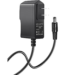 WindSwallow AC DC Adapter Compatible with Alesis Recital 88-Key 61-Key Digital Piano Keyboard with Full-Sized Keys IO 14 IO 26 Recording Interface Power Supply Charger Cord
