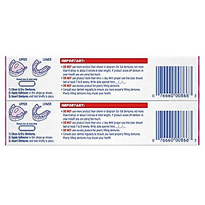 Fixodent Complete Original Denture Adhesive Cream, 2.4 oz, Pack of 2