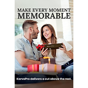 KarvePro Sharp, High Carbon Stainless Steel, Chef’s Knife-Professional 8 inch, Multipurpose Kitchen Knife