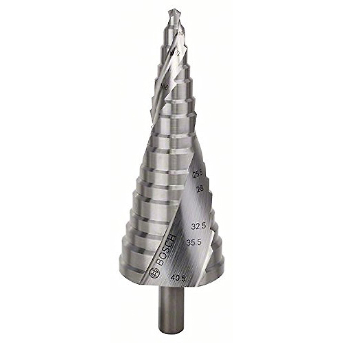 Bosch 2608587427 Step Drill Bit Hss 16 Stages M10-M40