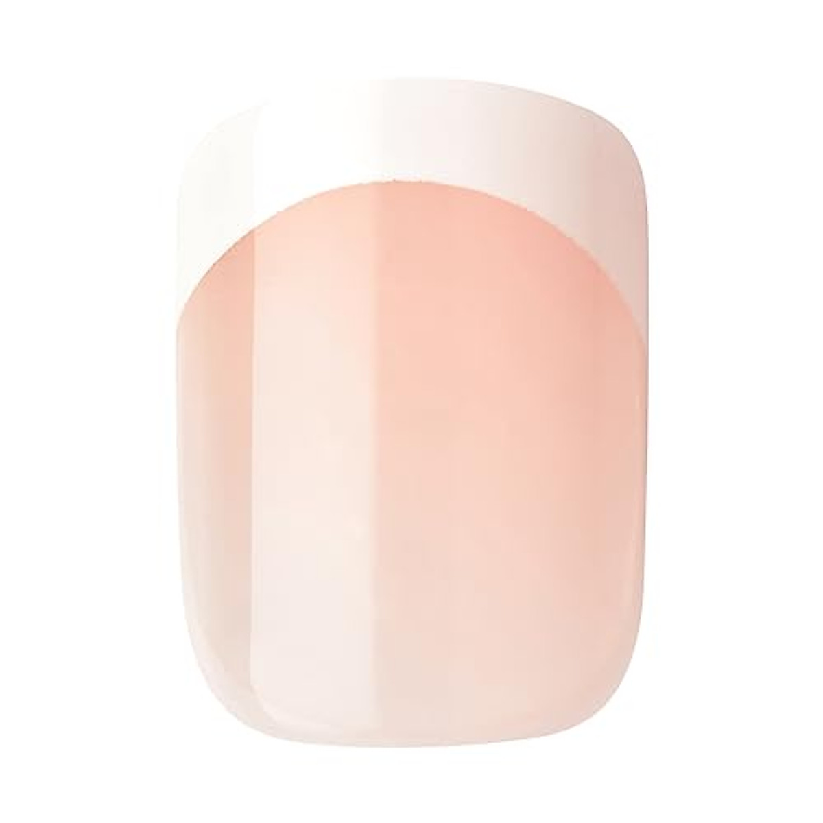 KISS imPRESS Press-On Manicure Fake Nails – My Worth, Short, Square, French, Easy Press On, Chip Proof, Smudge Proof, Waterproof, No Dry Time, Comfortable & Secure, Super Hold Adhesive | 30 Count