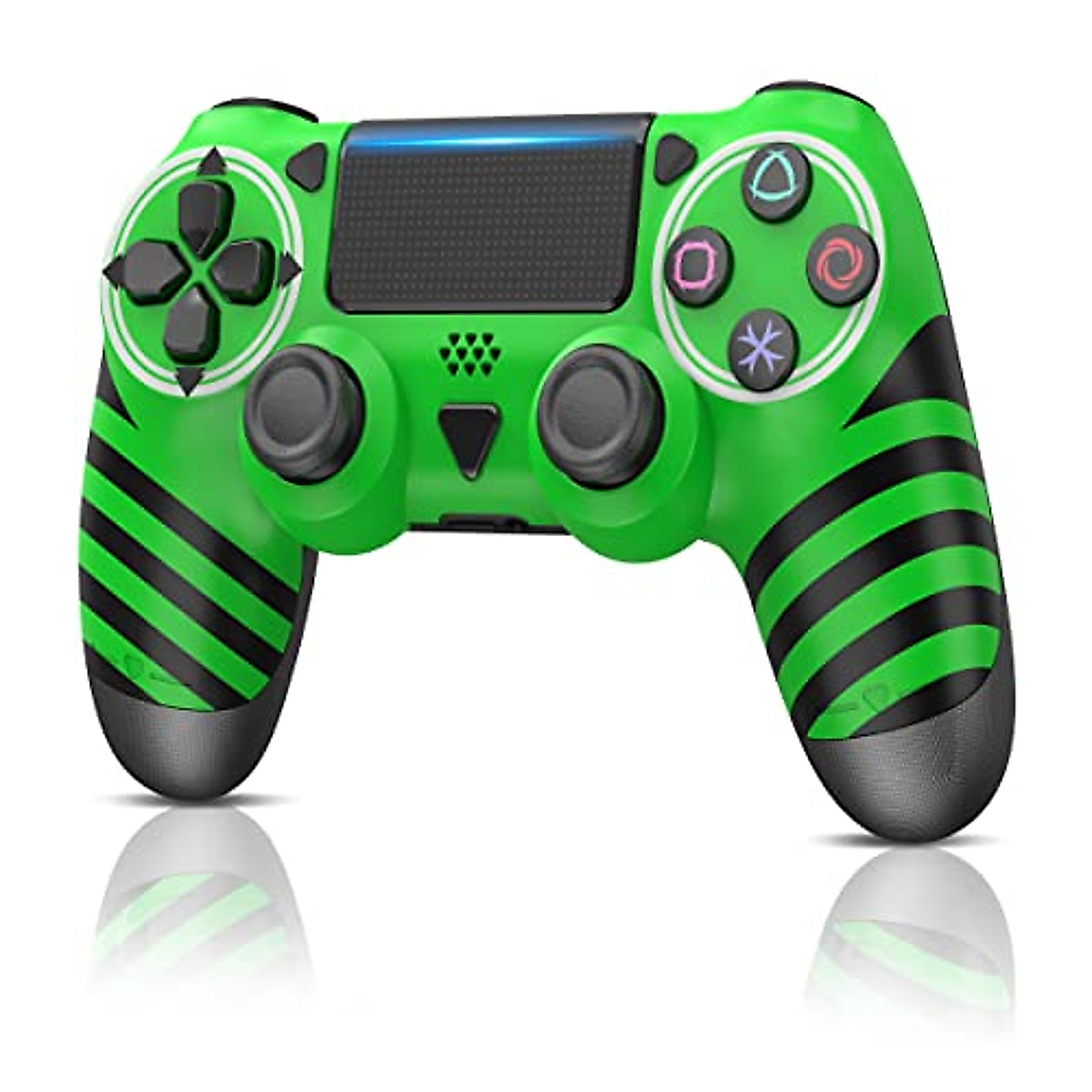 HOZKAII Replacement for Playstation 4 Controller, Wireless Remote Controller Compatible with PS4/Pro/Slim with Dual Vibration/6-Axis Motion Control/Audio Function/Headphone Jack