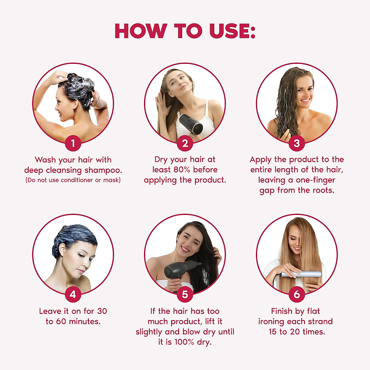 I Belli Capelli Ravenna Hair Treatment Kit- 1kg/35.02 oz B-tox Hair Mask + 300ml/10.1 fl.oz Anti-Residue Shampoo- Repair & Clarifying Shampoo for Longer Effect