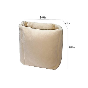 Baby Photography Props Wrap Mat Newborn Boy Girl Photo Shoot Stuffer Posing Accessories Pad Poster (Beige)