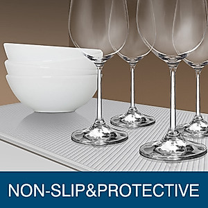 Hoople 12inch*20ft Shelf Liner Protects cabinets, Shelves, and Storage Areas. Non-Slip, Durable, and Oil-Proof. Upgrade Your Organization with Ease.