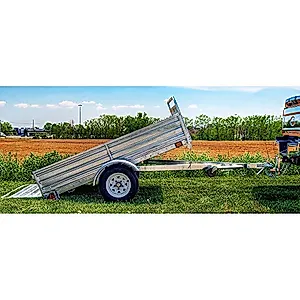 Detail K2 MMT5X7G 5 ft. x 7 ft. Multi Purpose Utility Trailer Kits (Galvanized)