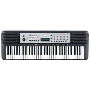 Yamaha YPT270 61-Key Portable Keyboard With Power Adapter (Amazon-Exclusive),Black