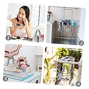 Alipis 2pcs Beauty Egg Drying Net White Makeup Silicone Makeup Sponge Foldable Laundry Rack Bra Hanging Basket Hanging Drying Basket Bath Sponges for Shower Socks Drying Rack Sock Fabric