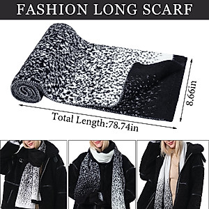 Womens Winter Knit Beanie Hats and Touchscreen Gloves Long Scarf Set with Warm Fleece Lined Skull Caps Gloves Scarves for Women